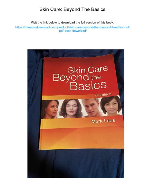 skin care beyond the basics 4th edition isbn 1435487451 978