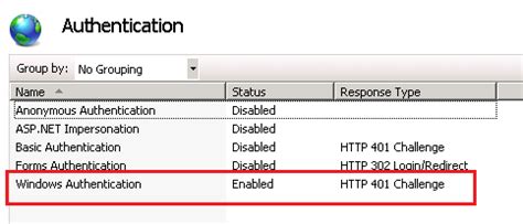Iis WCF Server Configuration For Windows Authentication For