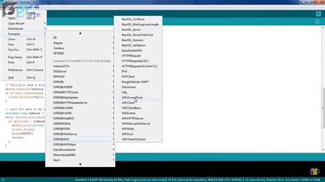 Using NodeMCU As A Client Server Application