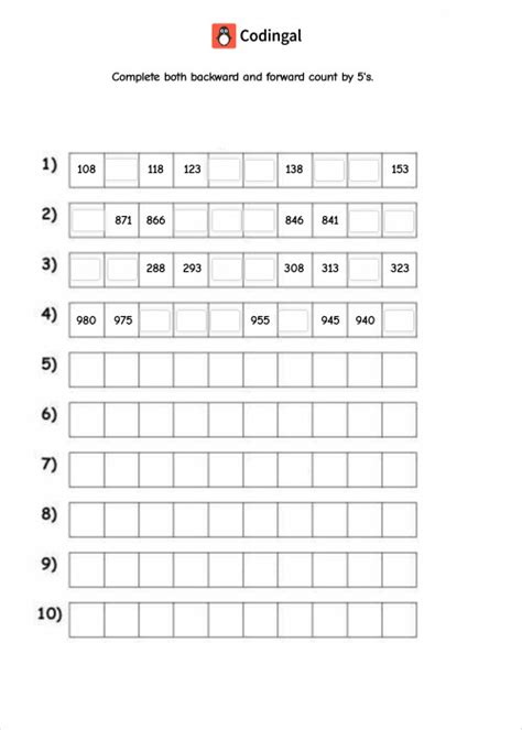 Mg02m02l08we02forward And Backward Count Interactive Worksheet