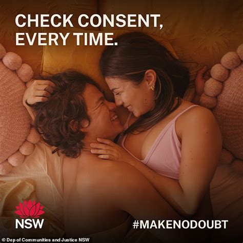 New Government Sex Ads Demonstrate How Babe Aussies Can Ask And Receive Consent Daily Mail Online