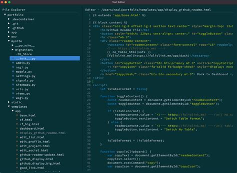 Github Nealmickned A Text Editor