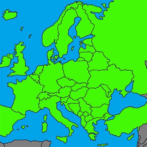 Alternate Future Of Europe Map Map