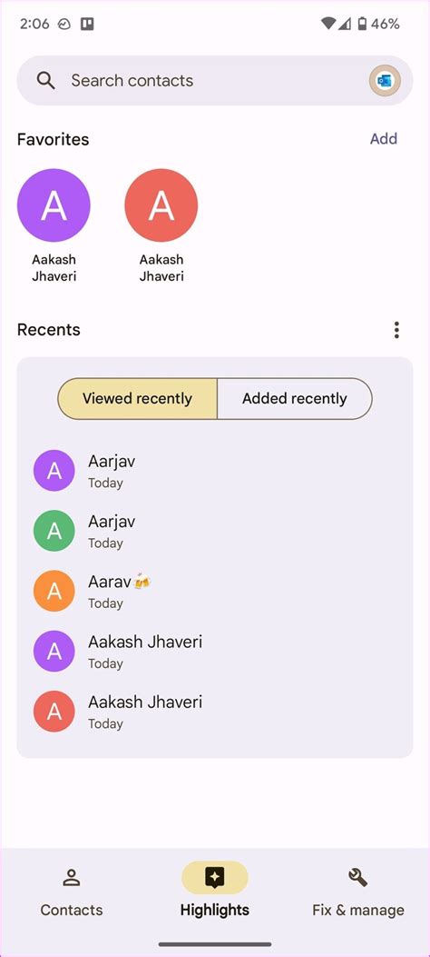 Les 3 Meilleures Façons Dajouter Des Contacts Outlook Sur Android