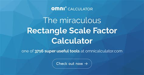 Rectangle Scale Factor Calculator