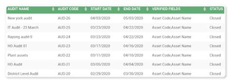 Physical Asset Verification Fixed Asset Audit Asset Infinity