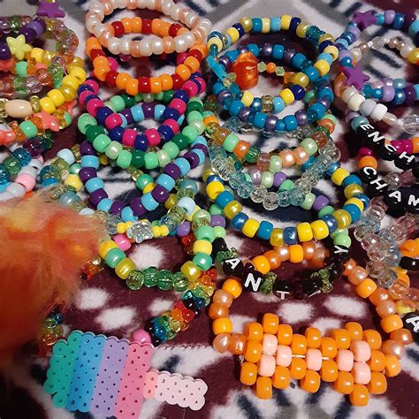 50 Lot Kandi Bracelets Etsy