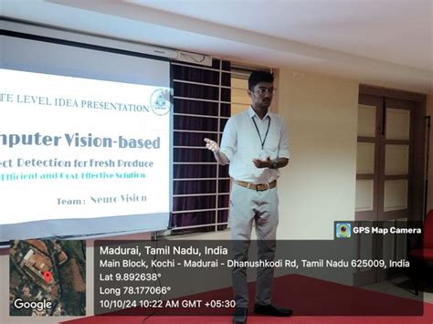 Gopinath V On Linkedin Ideapresentation Runnerup Electronicsandcommunication Innovation