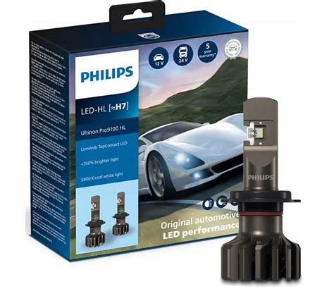 Philips Zarówki H7 LED Ultinon Pro9100 HL 12V/24V - 13011057165 ...