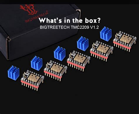 Bigtreetech Tmc2209 V1 3 Stepper Motor Driver Tmc2208 3d Printer Parts