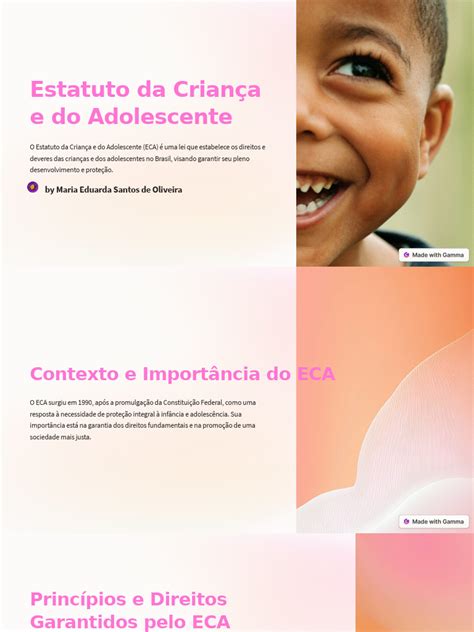 Estatuto Da Crianca E Do Adolescente Pdf