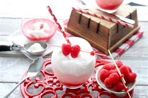 Raspberry Prosecco Ice Cream Float Krazy Kitchen Mom
