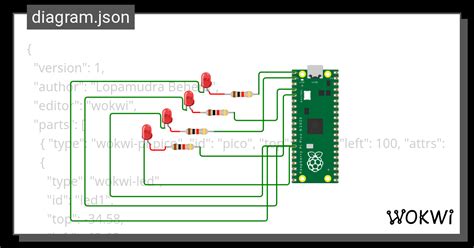 4 Bit Binary Counting LEDS Wokwi ESP32 STM32 Arduino Simulator