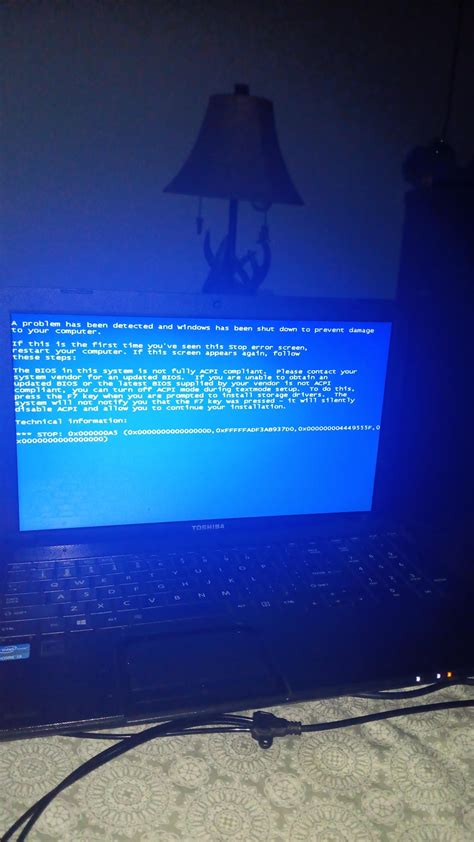 Windows Xp Giving Error About Acpi R Windowsxp
