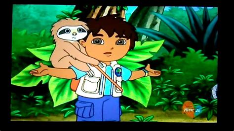 Go Diego Go Sammy The Sloth Youtube
