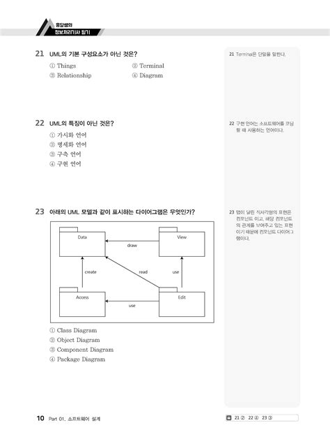 알라딘 미리보기 흥달쌤의 정보처리기사 필기 문제집