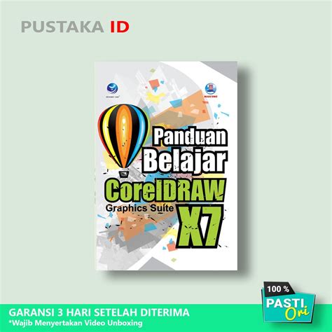 Jual Buku Panduan Belajar Coreldraw X7 Graphics Suite Original Shopee Indonesia
