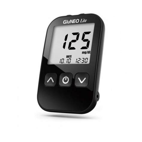 Gluneo Lite Glucometer With 25 Strips Free Prem Medical