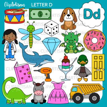 Letter D Clip Art