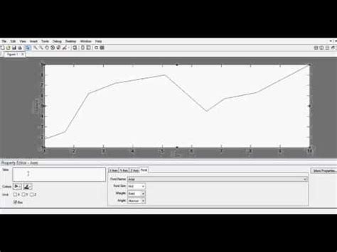 How To Use MATLAB Plot Editor YouTube
