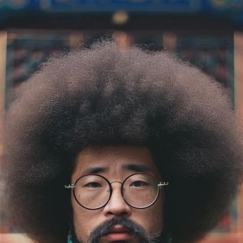 Ambrosia On Instagram Afro And Curly Afro Styles Of Asian Men