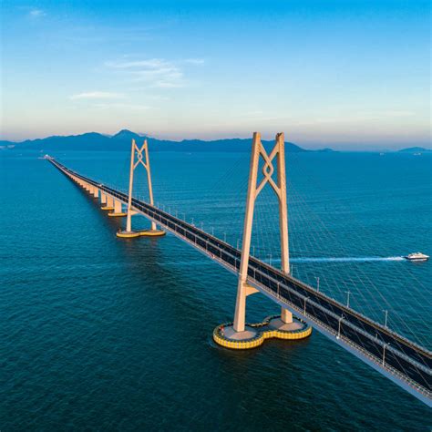 Hong Kong Zhuhai Macau Bridge View Wall Art Photography