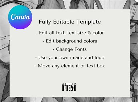 Editable Earring Display Card Template Luxury Jewelry Display Card