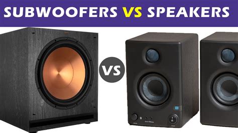Subwoofers vs Speakers: A Beginner's Guide to Understanding the Basics - YouTube