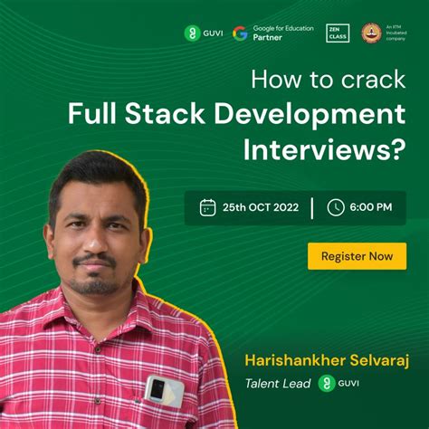 Guvi Geek Networks Iitm Research Park On Linkedin Developer