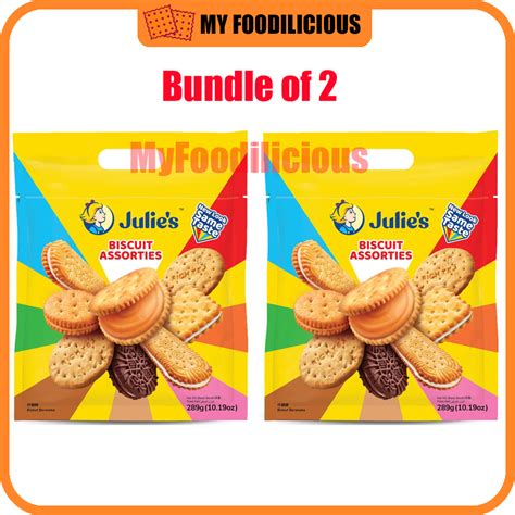 Julies Assorted Biscuits 289g Snack Halal Shopee Singapore