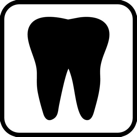 Tooth Vector Icon 41358676 Vector Art At Vecteezy
