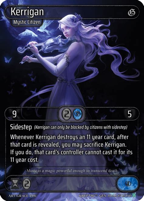 Kerrigan Genesis Kickstarter Kryptik Tcg