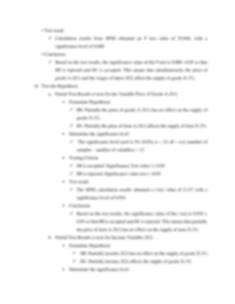 Solution Practice Examples Of Multiple Linear Regression Analysis