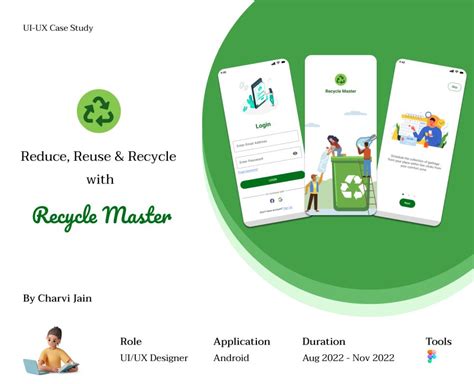 Recycle Master App Uiux Design Charvi Jain