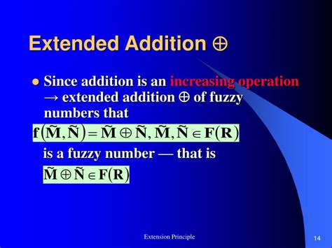 Ppt Extension Principle — Concepts Powerpoint Presentation Free