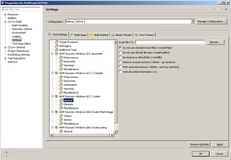 Programming STM VLDISCOVERY With Codesourcery And Eclipse