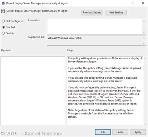 Simple Ways To Disable Server Manager At Startup For All Users CHARBEL NEMNOM MVP MCT