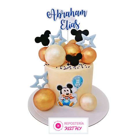 Torta Mickey Mouse Bebé Repostería Kathy Torta Mickey Mouse Bebé Repostería Kathy