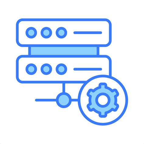 Check This Beautiful Designed Vector Of Server Setting Premium Icon Vector Art At Vecteezy