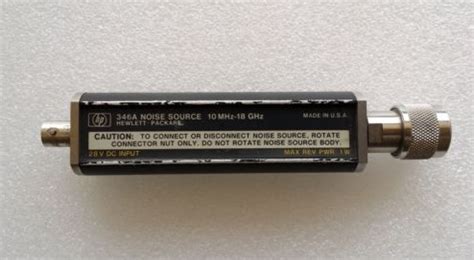 Agilent HP A Noise Source MHz To GHz Opt N Type Failure Storefarm