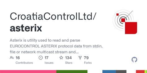 Github Croatiacontrolltd Asterix Asterix Is Utility Used To Read And Parse Eurocontrol