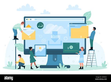 Free Download Multimedia Files And Documents Vector Illustration