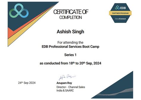 Ashish Singh On Linkedin Edb Postgresql Professionaldevelopment