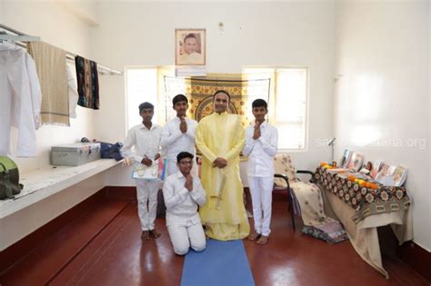 Divine Visit To Sri Sathya Sai Loka Seva Gurukulam Hostel February 06