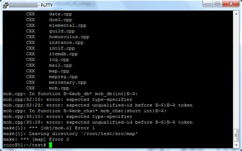 Compile Error · Issue 2626 · Rathenarathena · Github