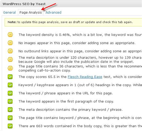 using the wordpress seo by yoast plugin to optimize blog posts