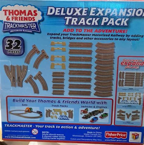 FISHER PRICE TRACKMASTER Thomas Friends Deluxe Expansion Track Pack EUR PicClick IT