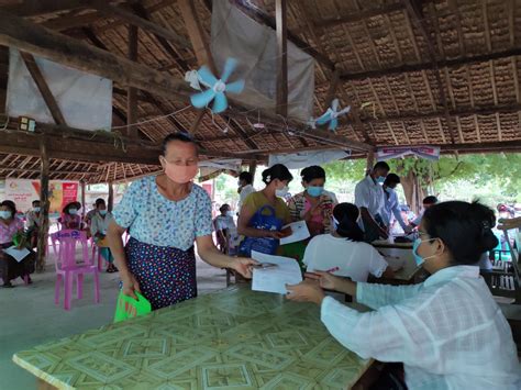 မြိုင်မြို့နယ်တွင် နိုင်ငံတော်က တောင်သူများအား ကိုဗစ် ၁၉ ရောဂါ ကာလ မိုးစပါး အထူးချေးငွေ ထုတ်ခ