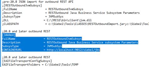 Outbound Rest In Siebel 208 And Higher The Siebel Hub