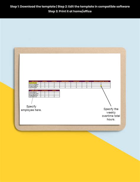 Free Overtime Dashboard Template Google Sheets Excel Apple Numbers Template Net